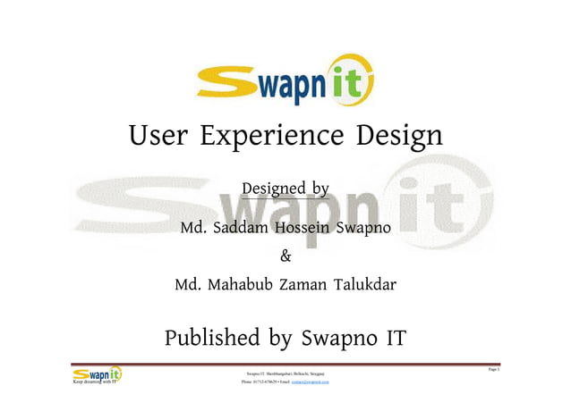 User-Experience-Design | PPT