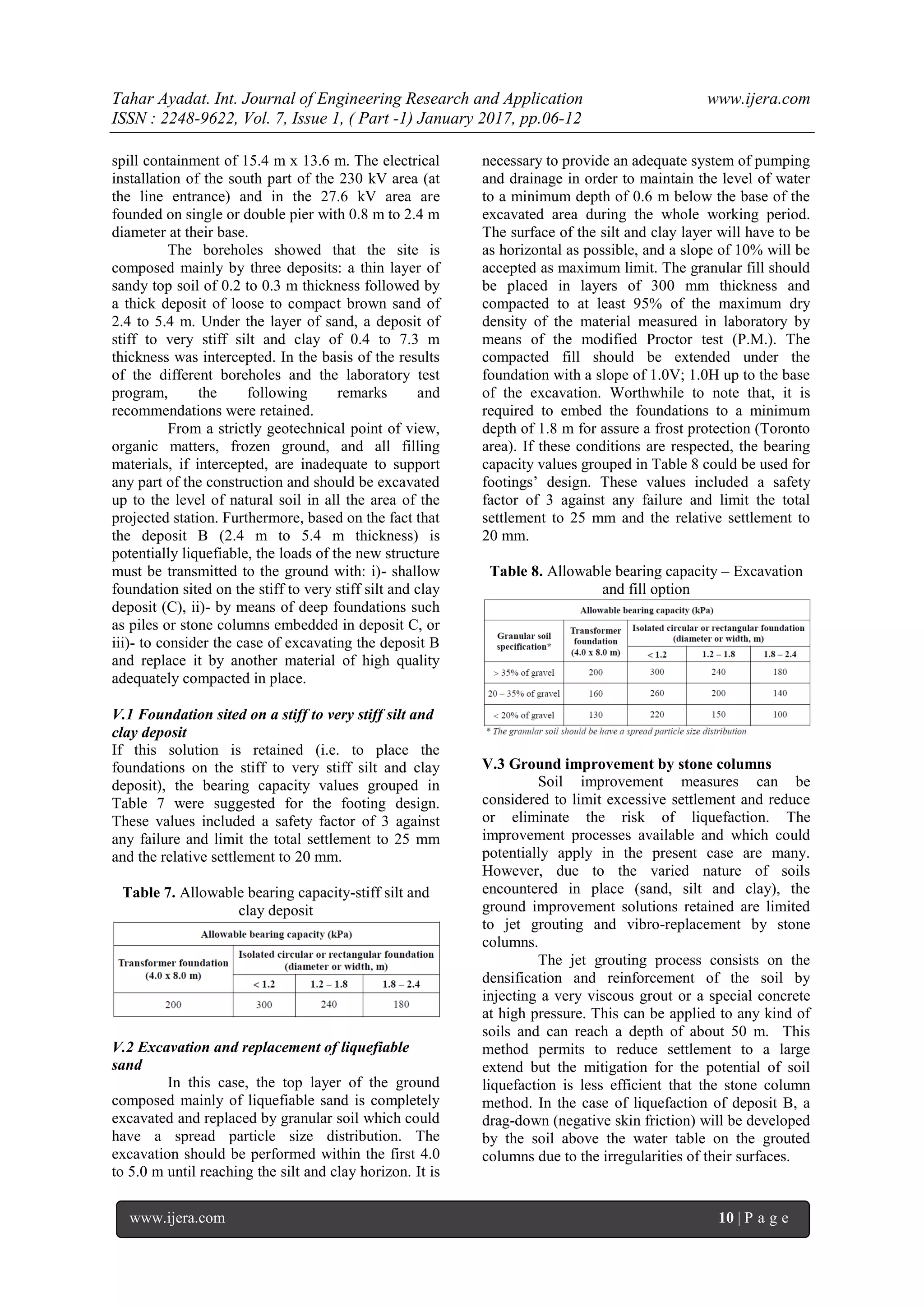 A Case Study: Foundation Design in Liquefiable Site | PDF