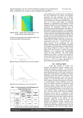 FE Simulation Modelling and Exergy Analysis of Conventional Forging Deformation Behaviour of ...