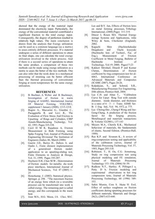 FE Simulation Modelling and Exergy Analysis of Conventional Forging Deformation Behaviour of ...