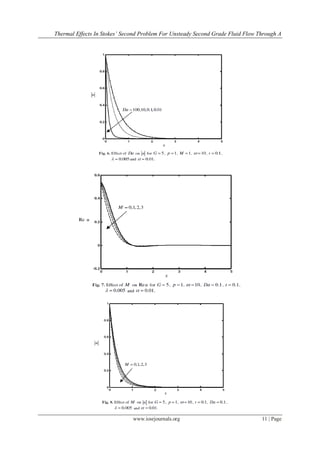 Thermal Effects in Stokes’ Second Problem for Unsteady Second Grade ...