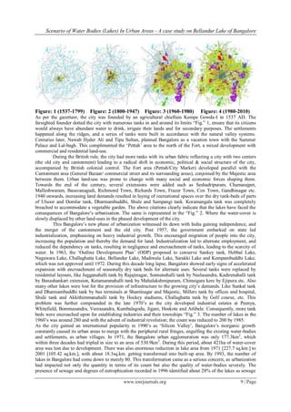 Scenario of Water Bodies (Lakes) In Urban Areas- A case study on ...