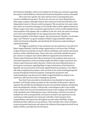 Sports Ethics Final Portfolio | PDF