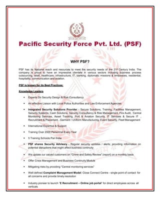 Why_PSF | PDF