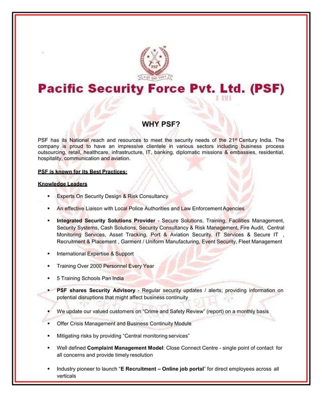 Why_PSF | PDF