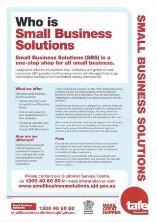 Small Business Solutions | PDF