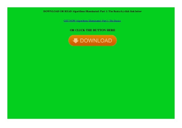 Pdf Download⚡ Algorithms Illuminated Part 1 The Basics