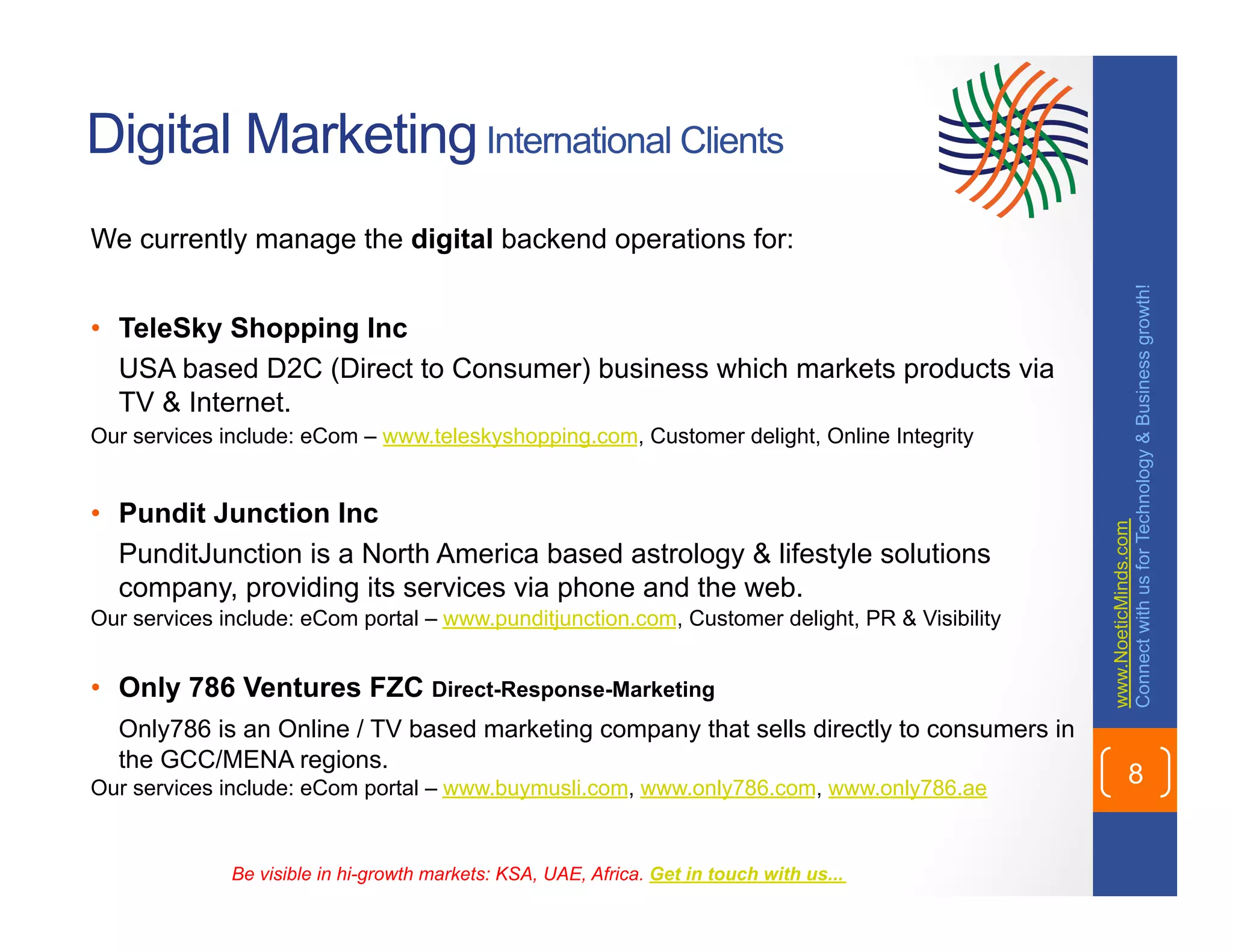 NM Digital Marketing Profile - LinkedIn | PDF