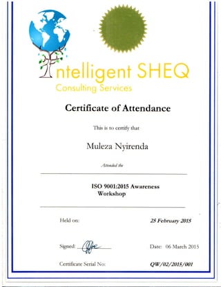 SHEQ | PDF