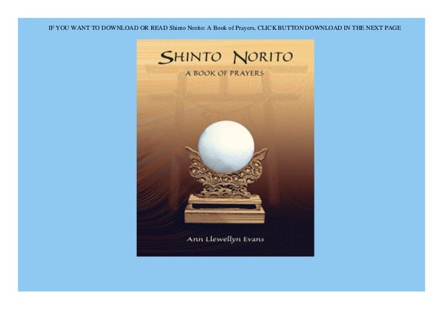 Download⚡PDF Shinto Norito A Book of Prayers