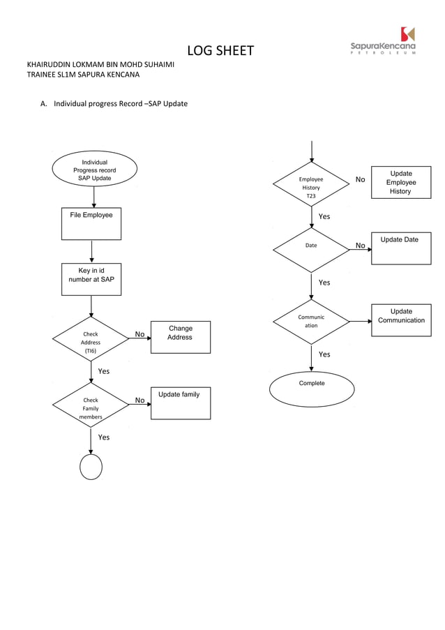 Log Sheet - PM care and SAP | DOC | Business | Business and Finance