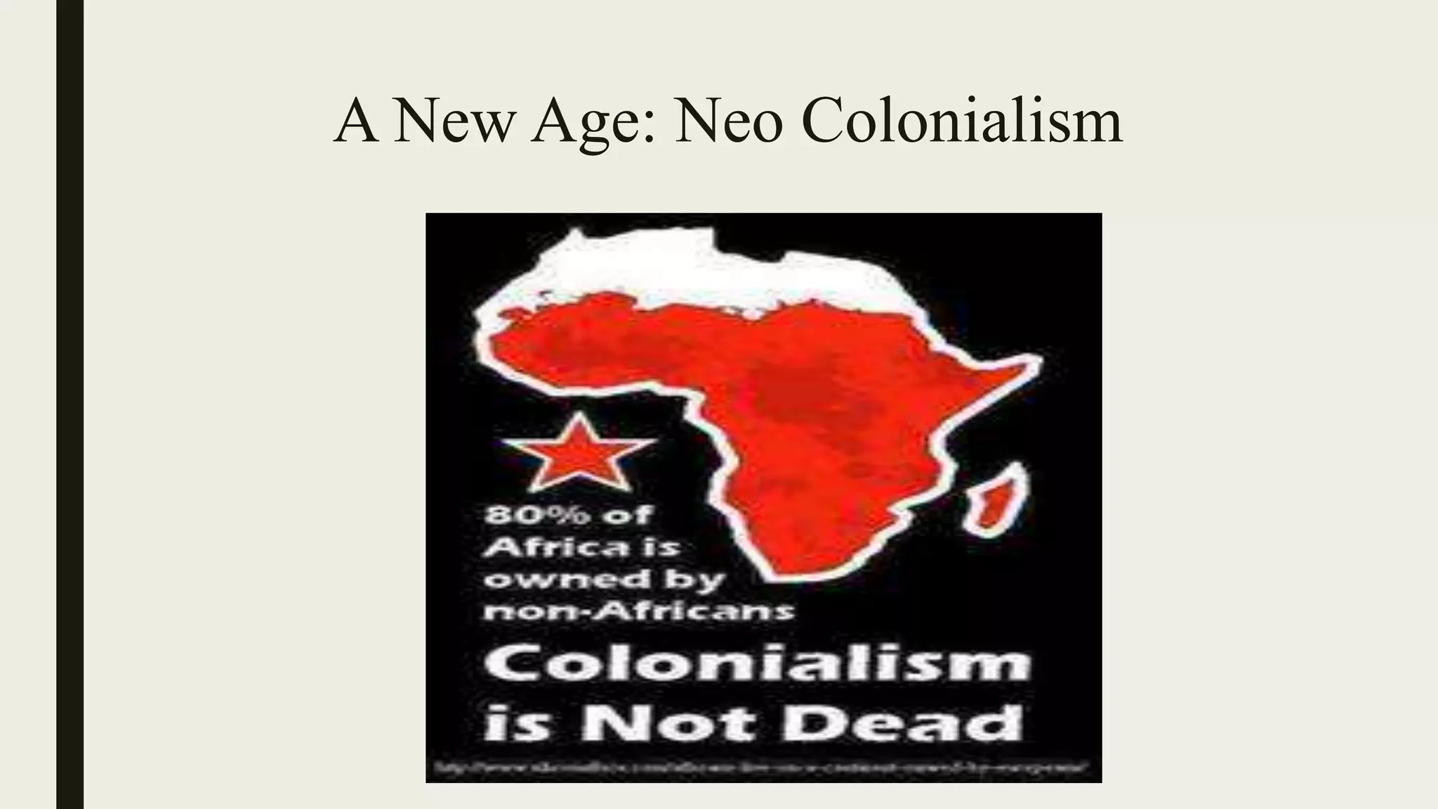 Colonialism and its effect on the African presentation | PPTX