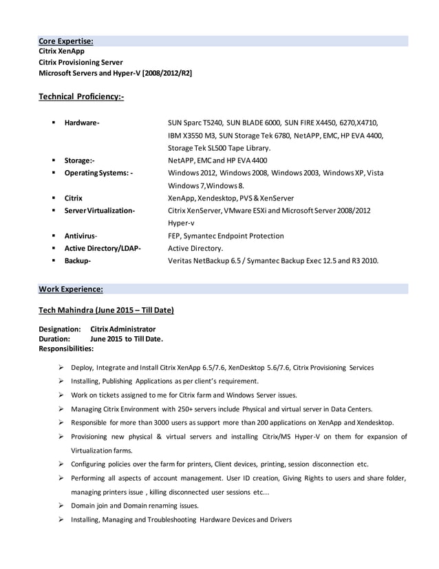 Tirumala_CV | DOCX | Operating Systems | Computer Software and Applications