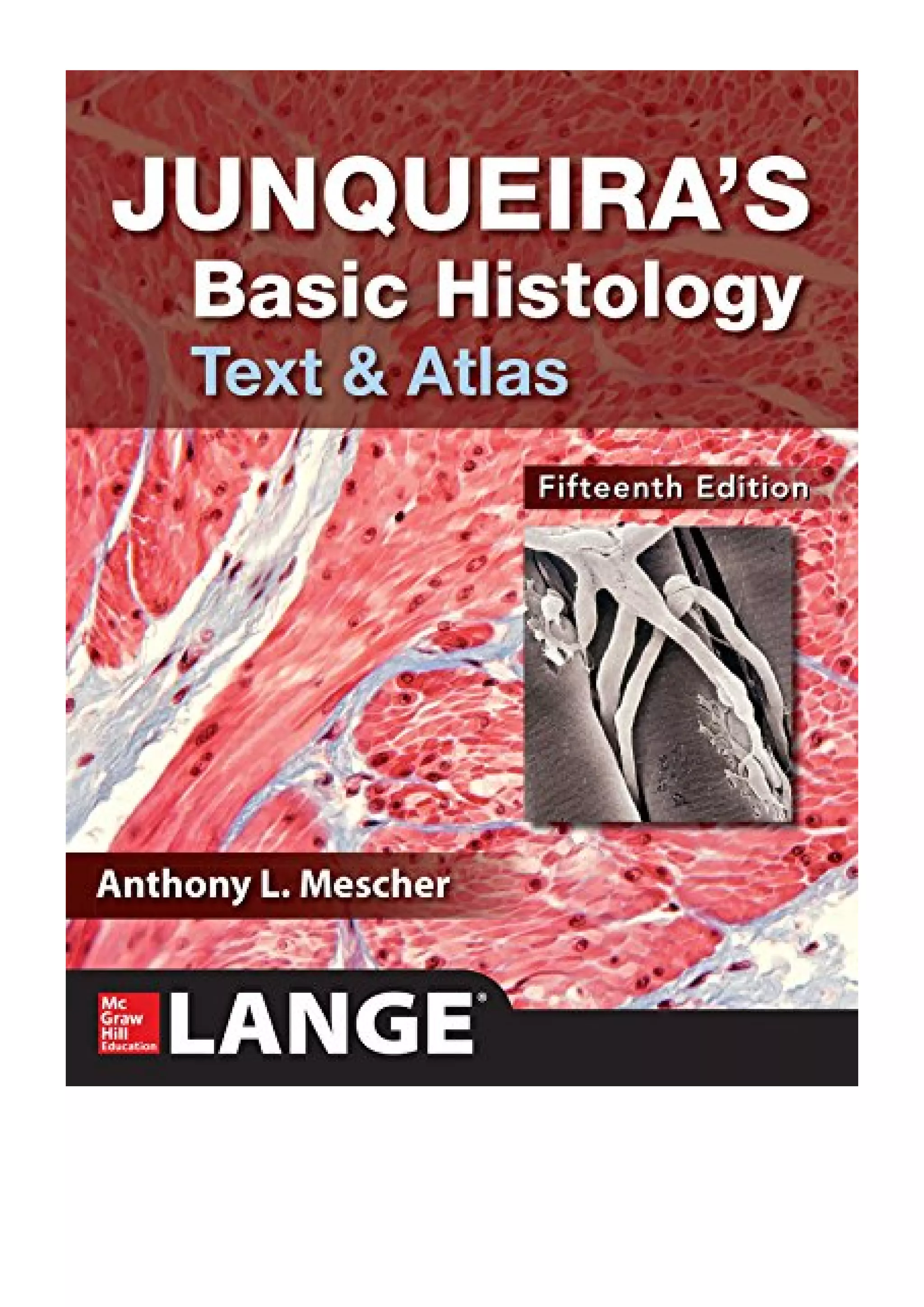 Junqueira's Basic Histology PDF - Anthony Mescher Text and Atlas ...