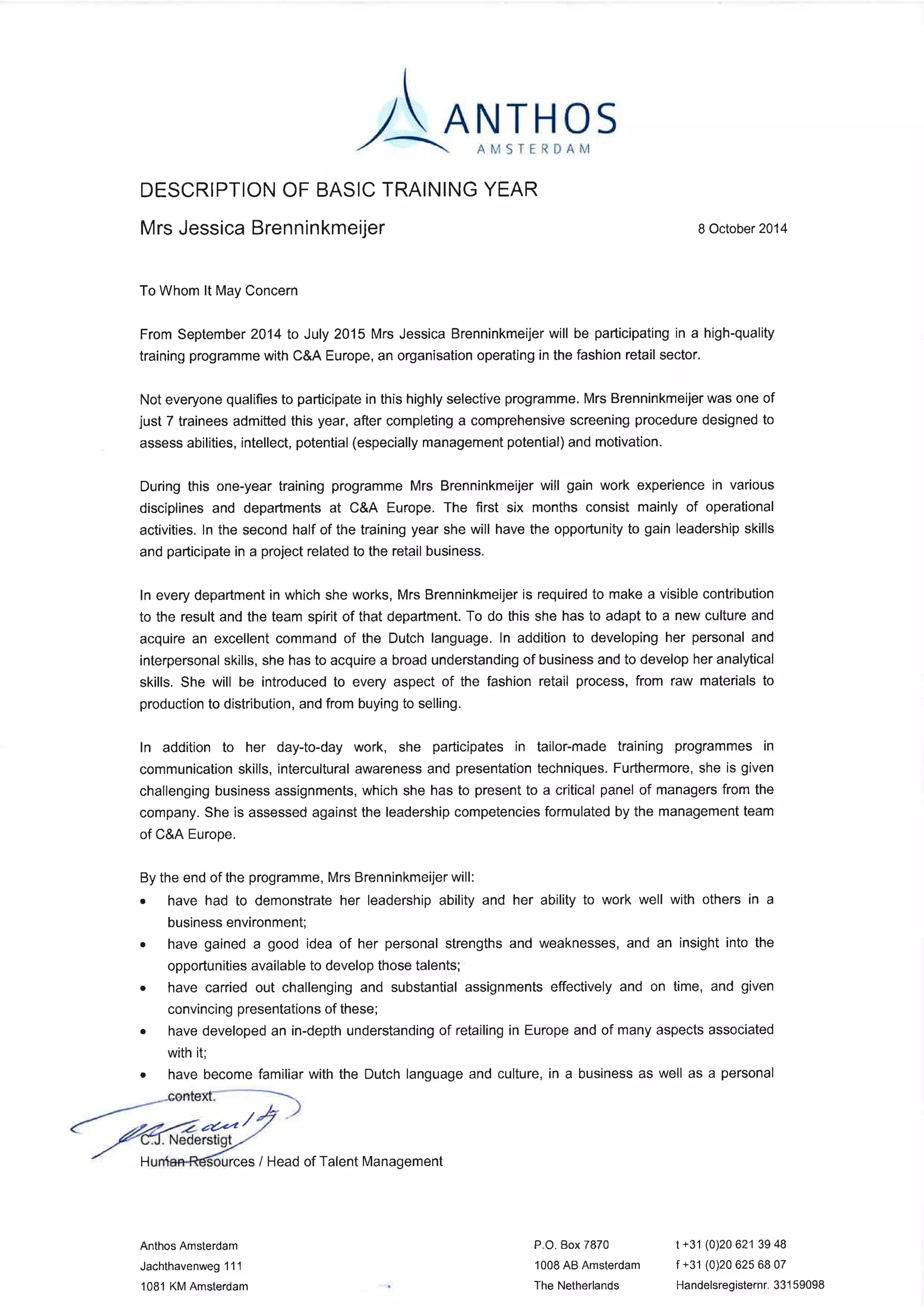 Description Basic Training Year Jessica B. | PDF