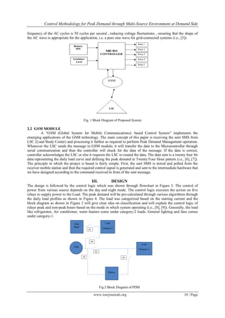 Control Methodology for Peak Demand through Multi-Source Environment at Demand Side | PDF | Gas ...