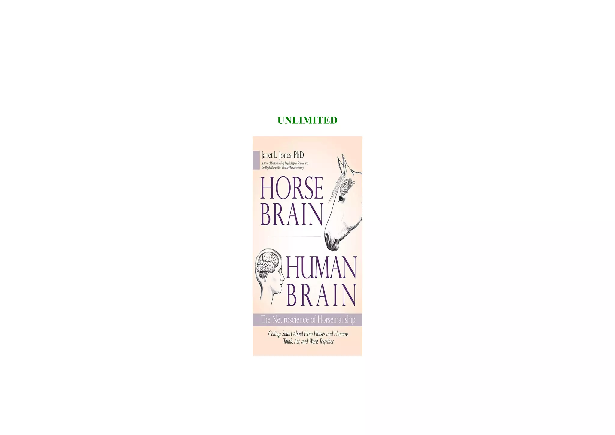 [GET]⚡BOOK Horse Brain Human Brain The Neuroscience of Horsemanship | PDF