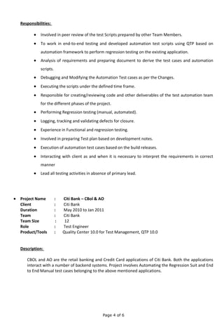 Vishal_Project Lead | PDF