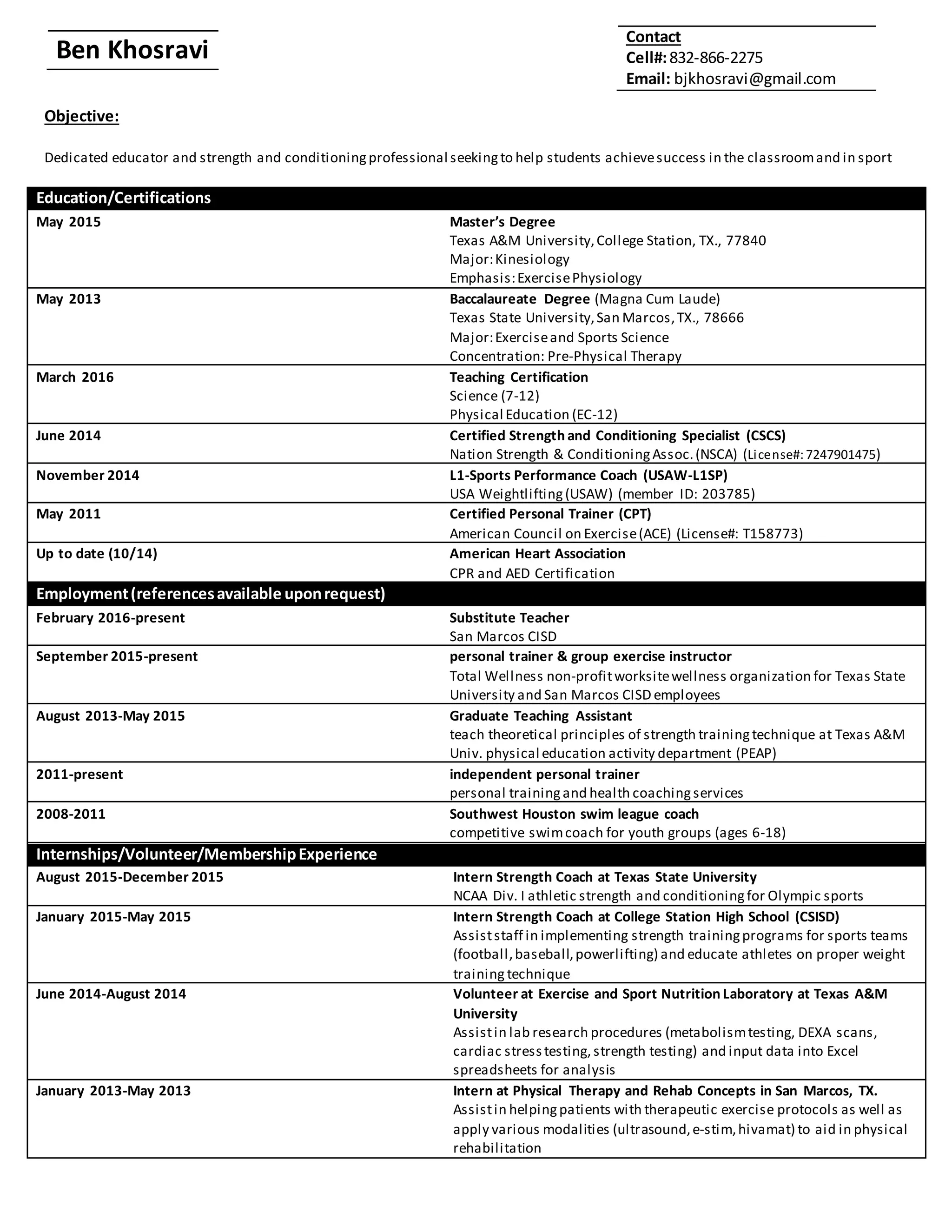 resume-Ben Khosravi1 | DOCX