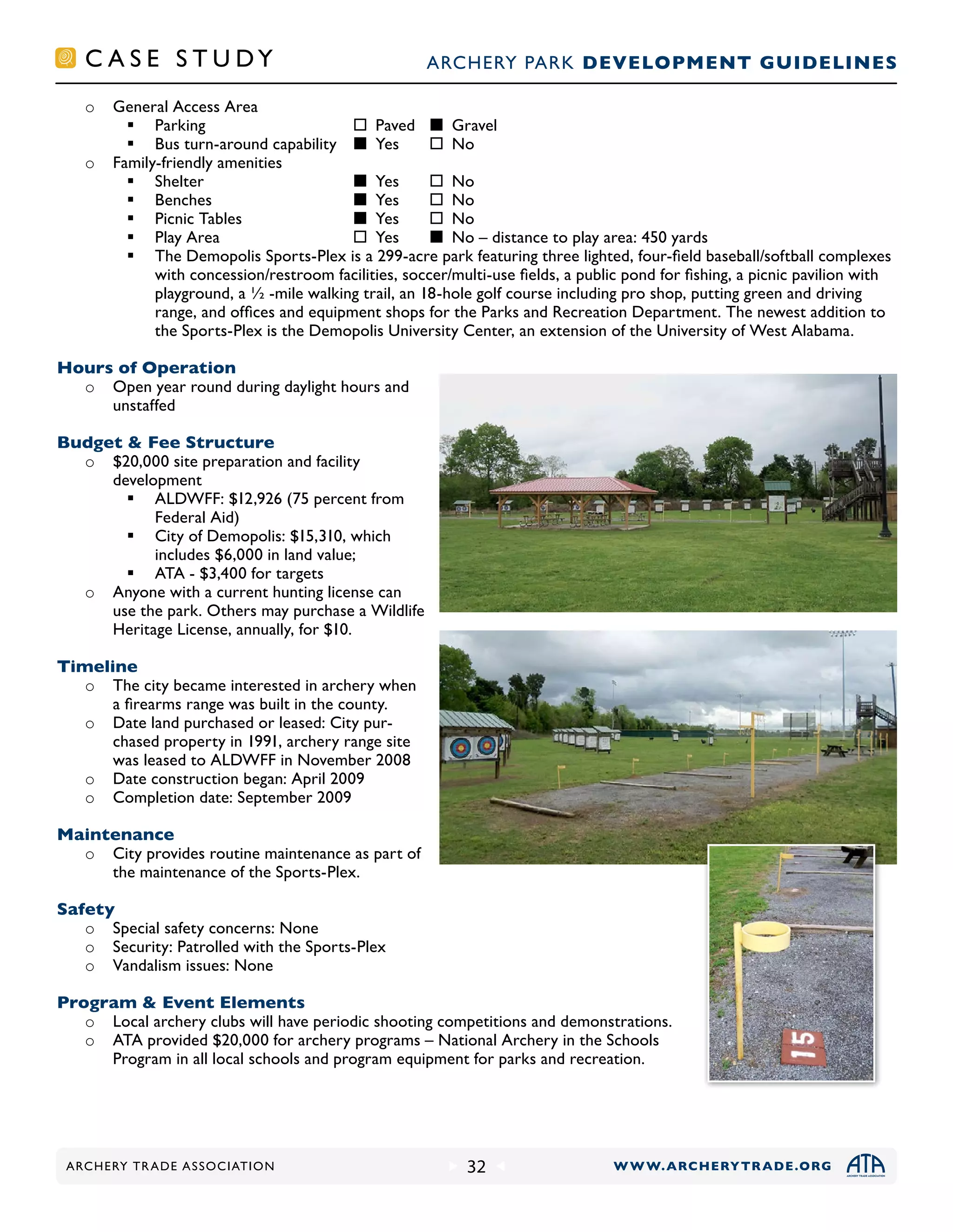 ATA-Archery-Park-Guide-New May2015 | PDF | Hunting and Shooting | Sports