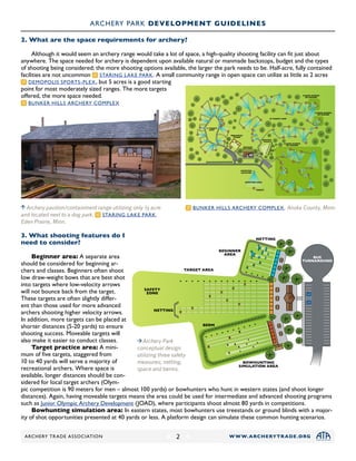 ATA-Archery-Park-Guide-New May2015 | PDF | Hunting and Shooting | Sports