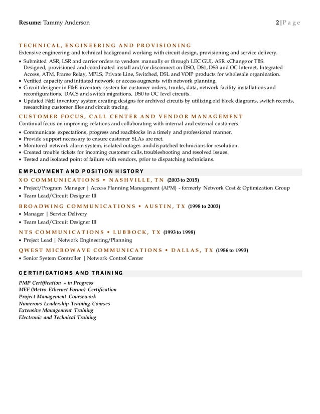 Tammy Anderson Resume' FSS | DOCX