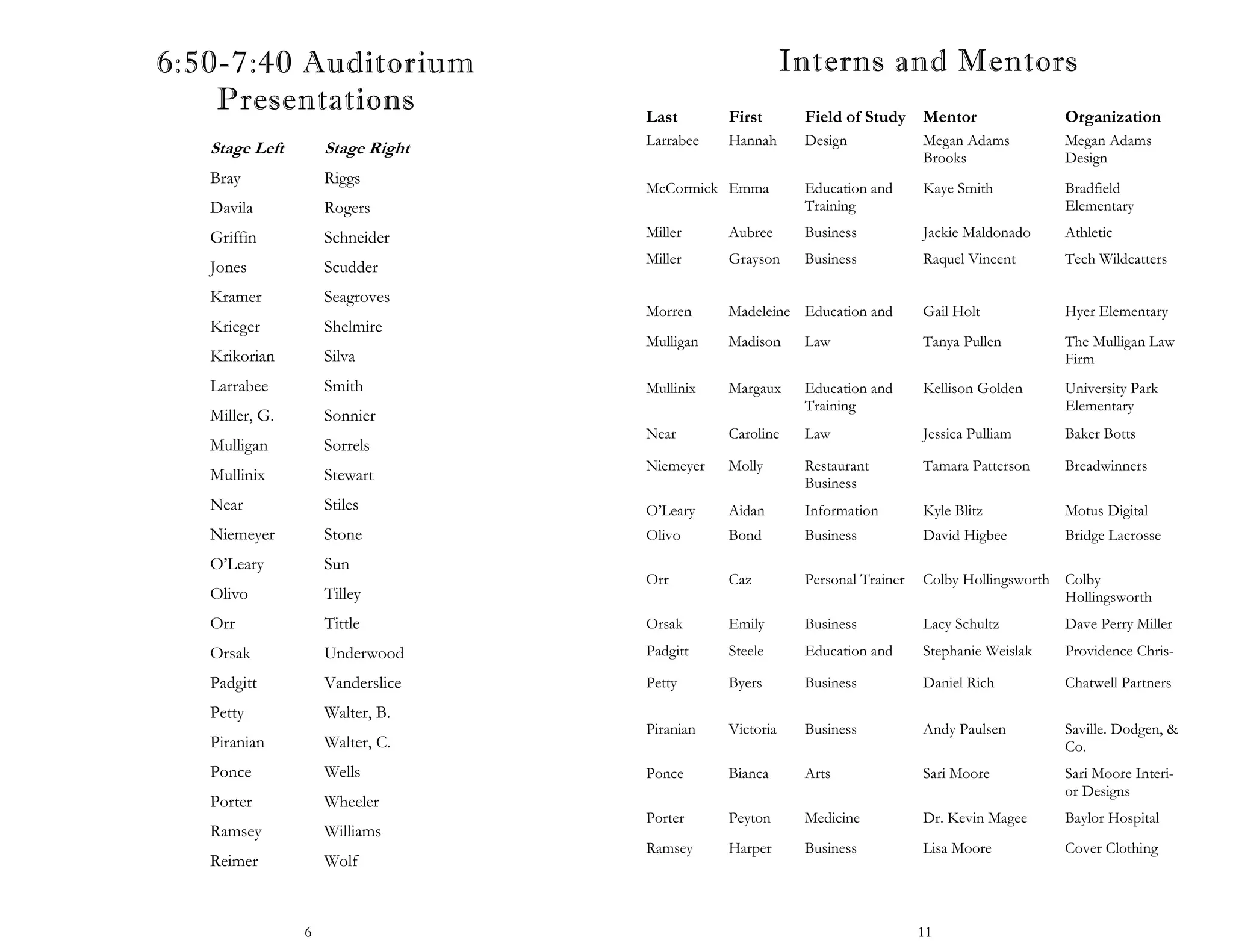 Senior Internship Program Pamphlet (2) | PPT