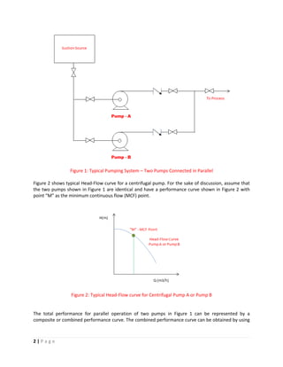 Common MCF Bypass Line for Multiple Pumps | PDF