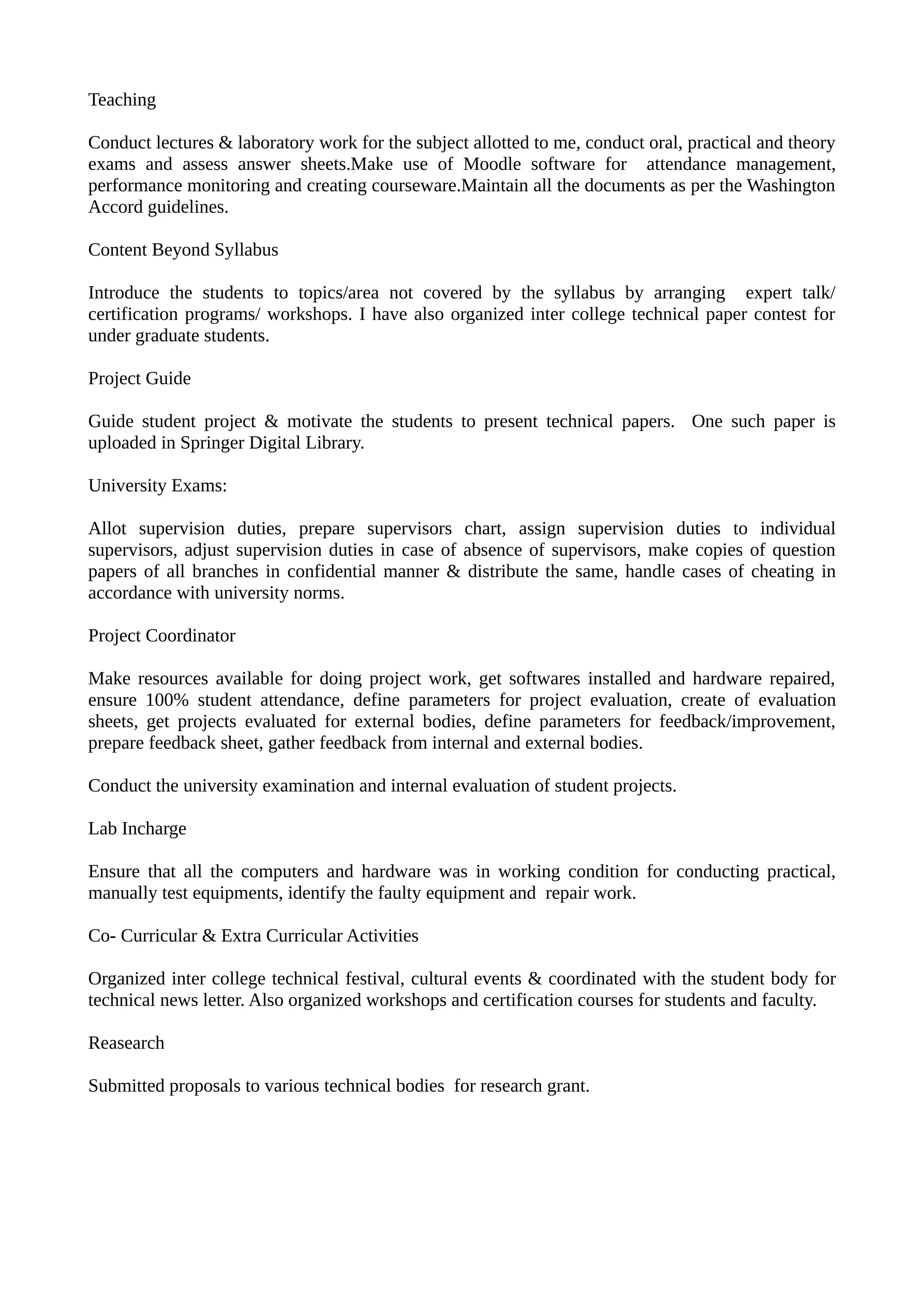 linkedin description | PDF