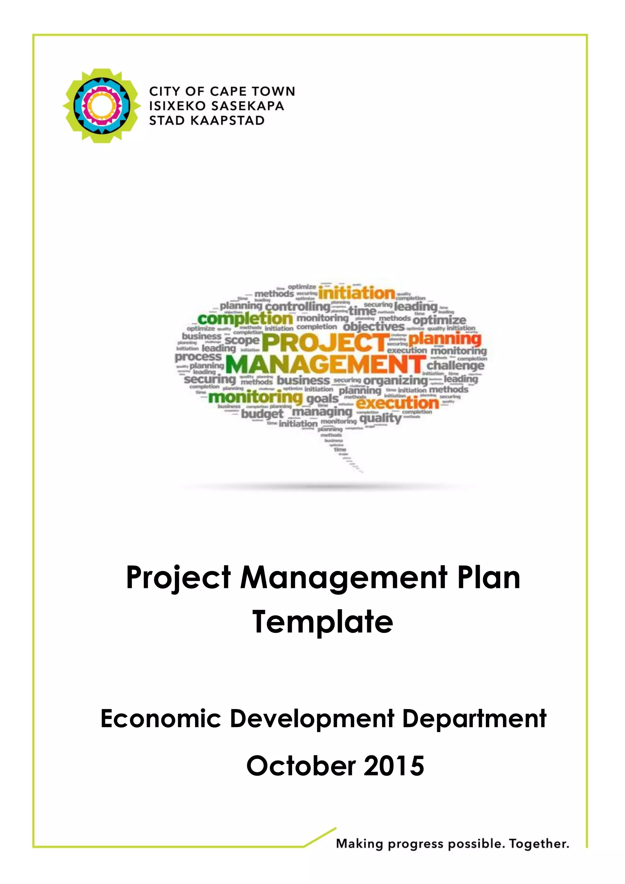 Proposed project plan template | PDF