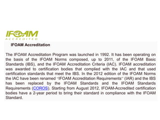 Organic Certification | PPTX