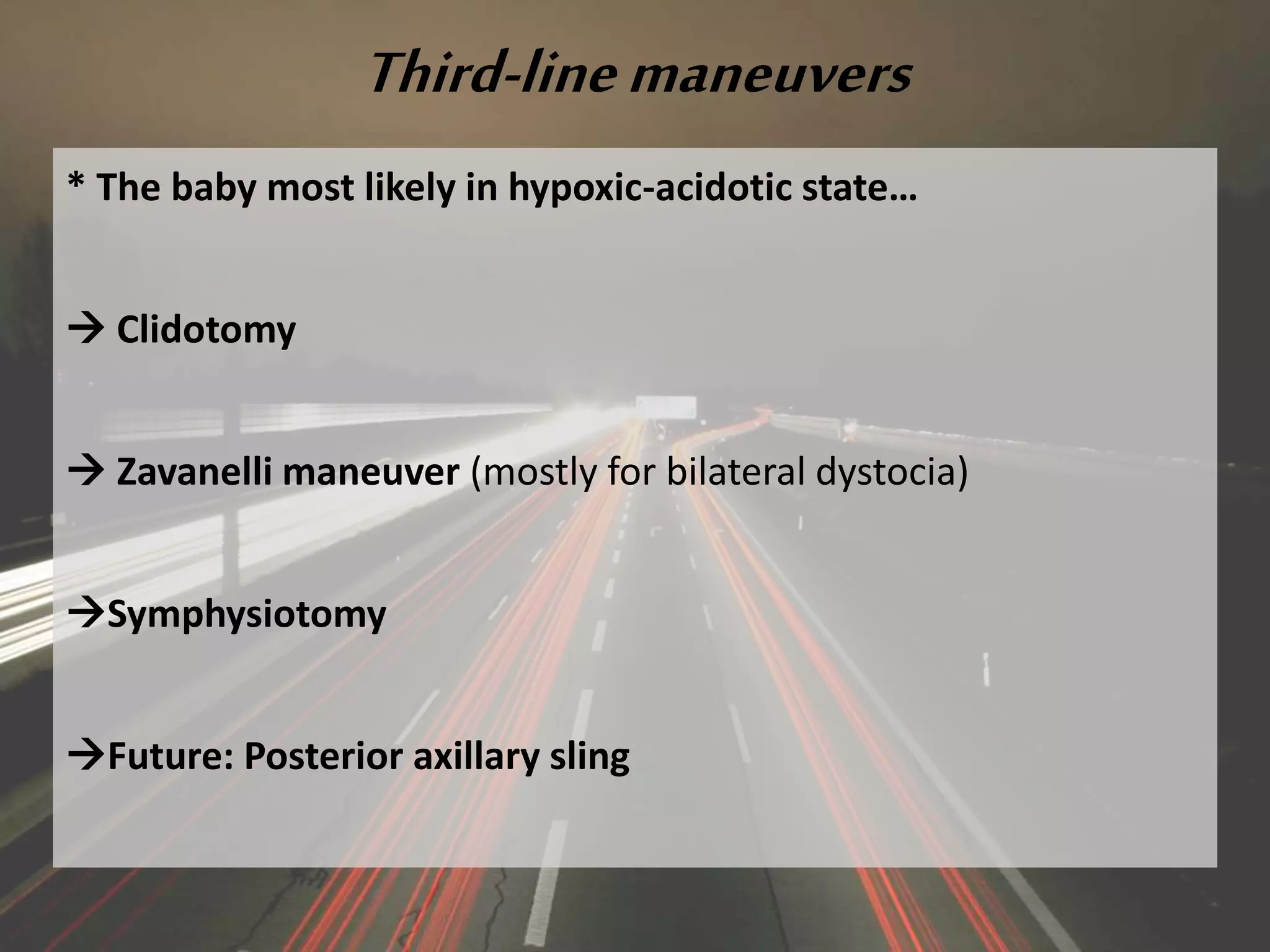 Shoulder dystocia | PPTX