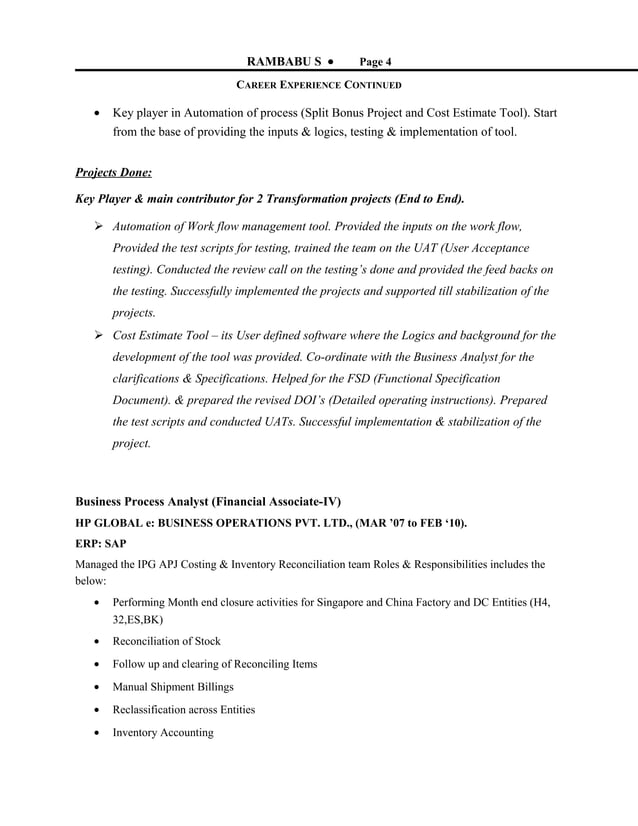 Rambabu_Profile | DOC