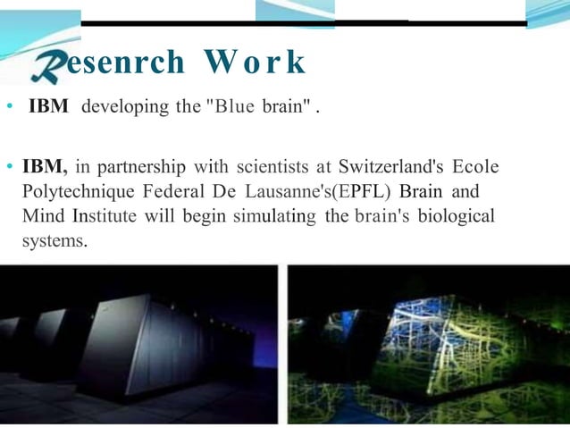 PowerPoint presentation on Blue brain Technology | PPT