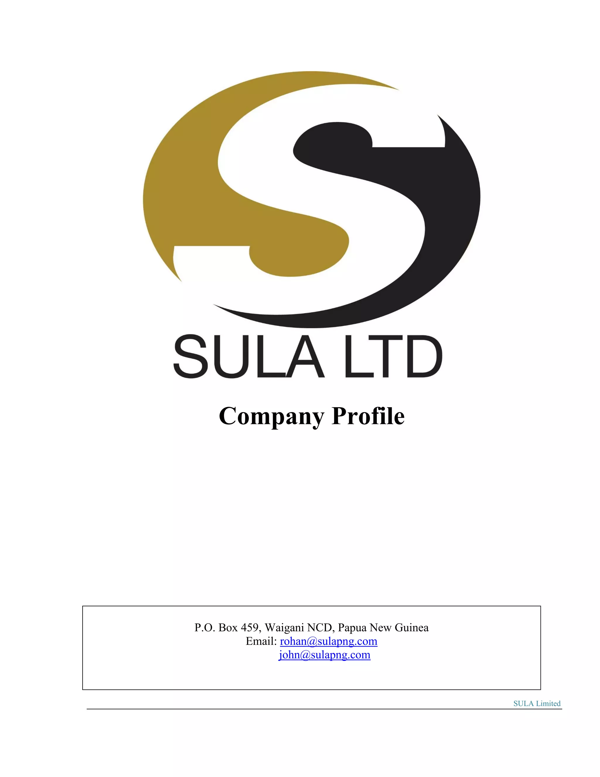 Company Profile - SULA | PDF