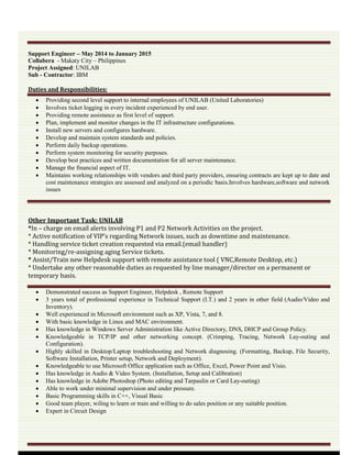 Abraham Y Macaranas Resume | PDF