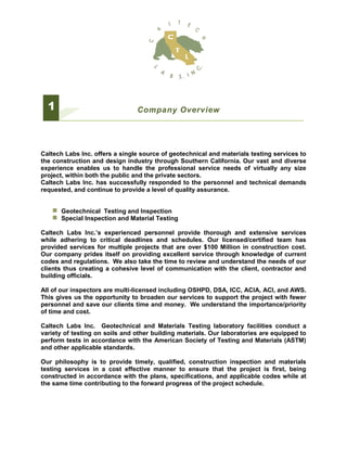 7-8-15 Caltech_Statement_of_Qualification (3) | PDF