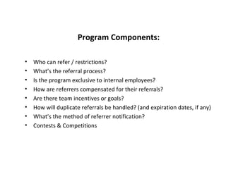 Employee Referrals Presentation - John Greer | PPT