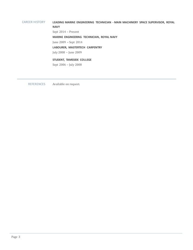 Christopher Anthony Leedham - CV | PDF