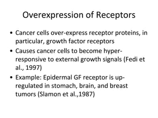 Hallmarks of Cancer - Sustained Proliferative Signaling | PPTX