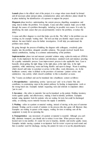 A practical guide to service improvement in healthcare. | DOCX