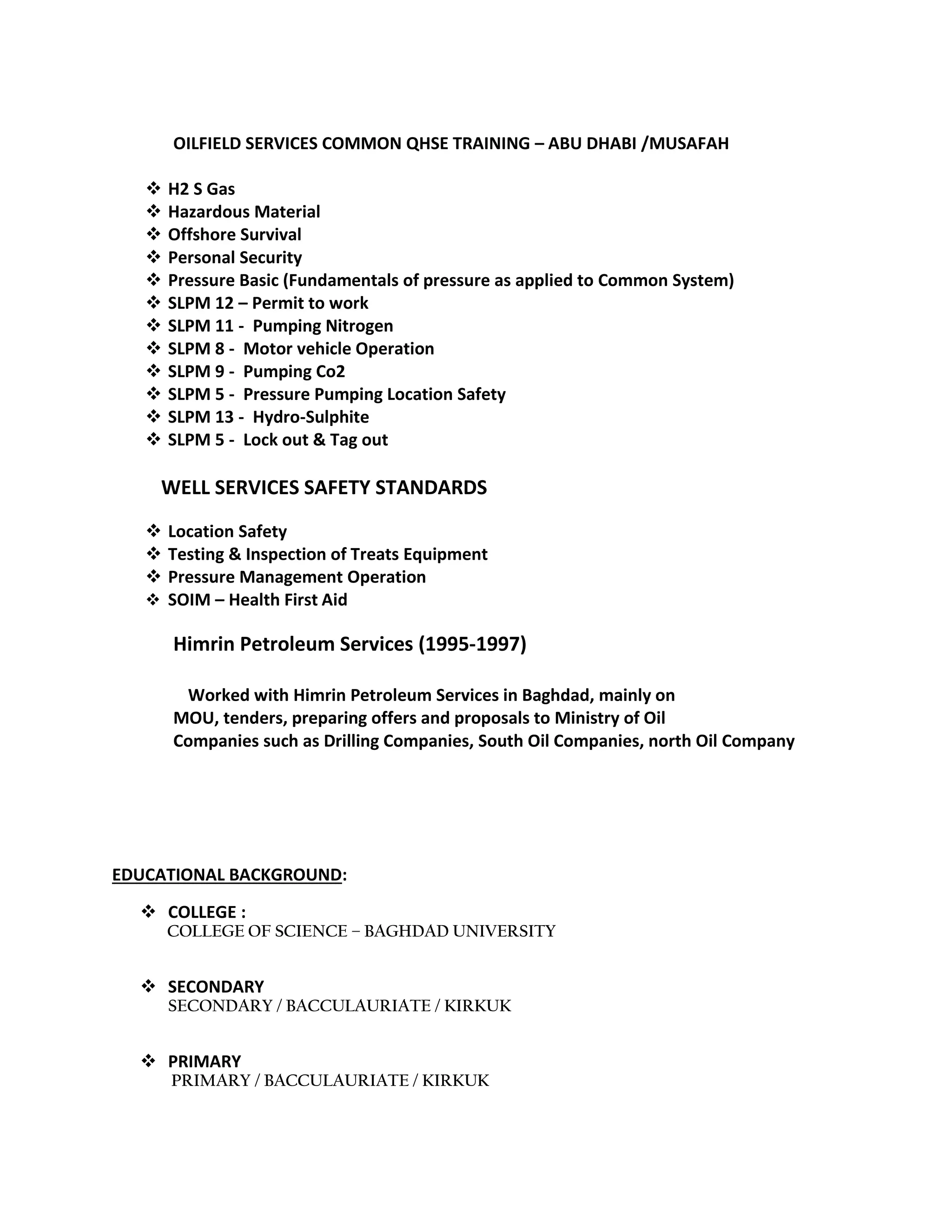 CV hosam update2015 | PDF