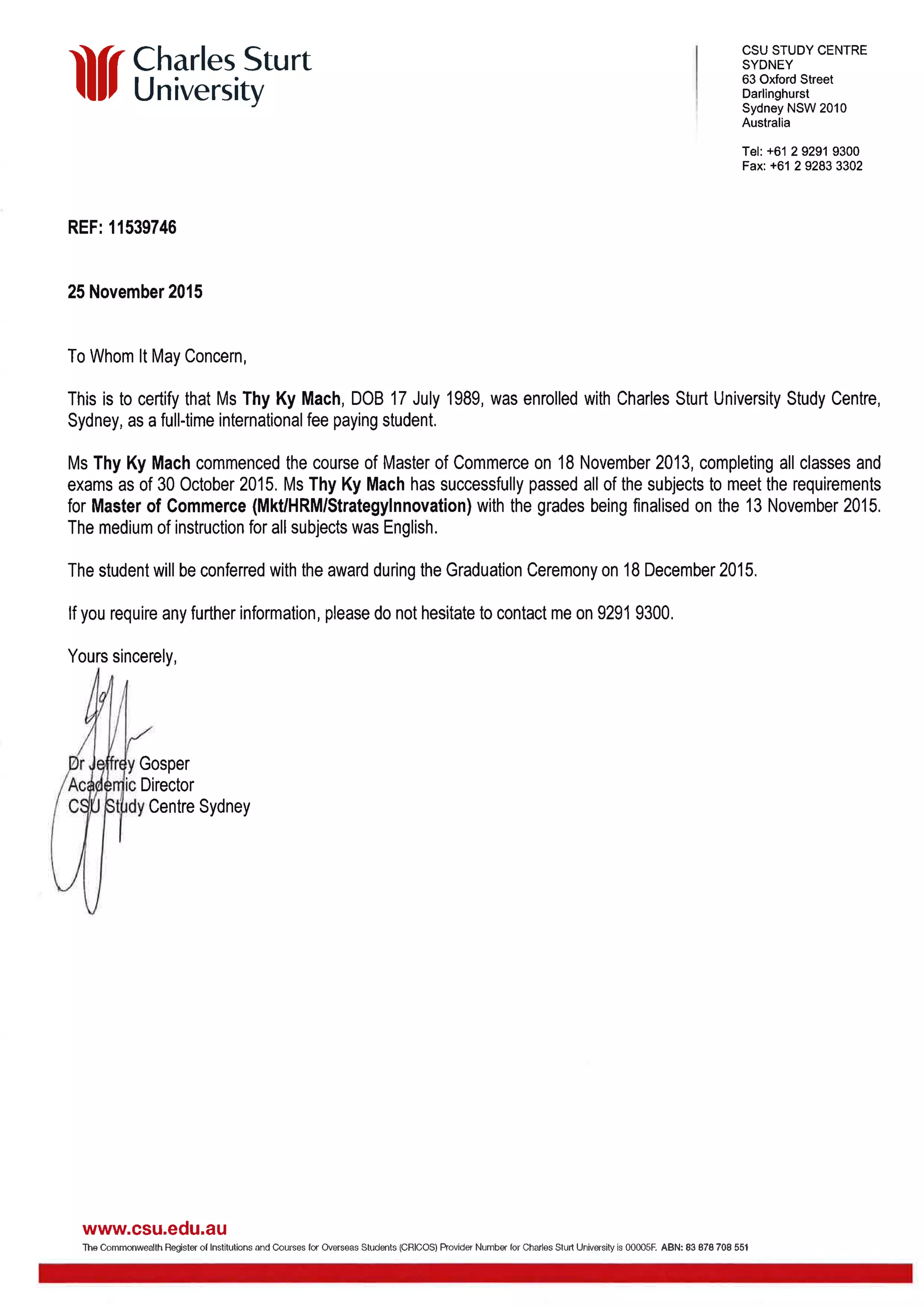 Master of Commerce | PDF