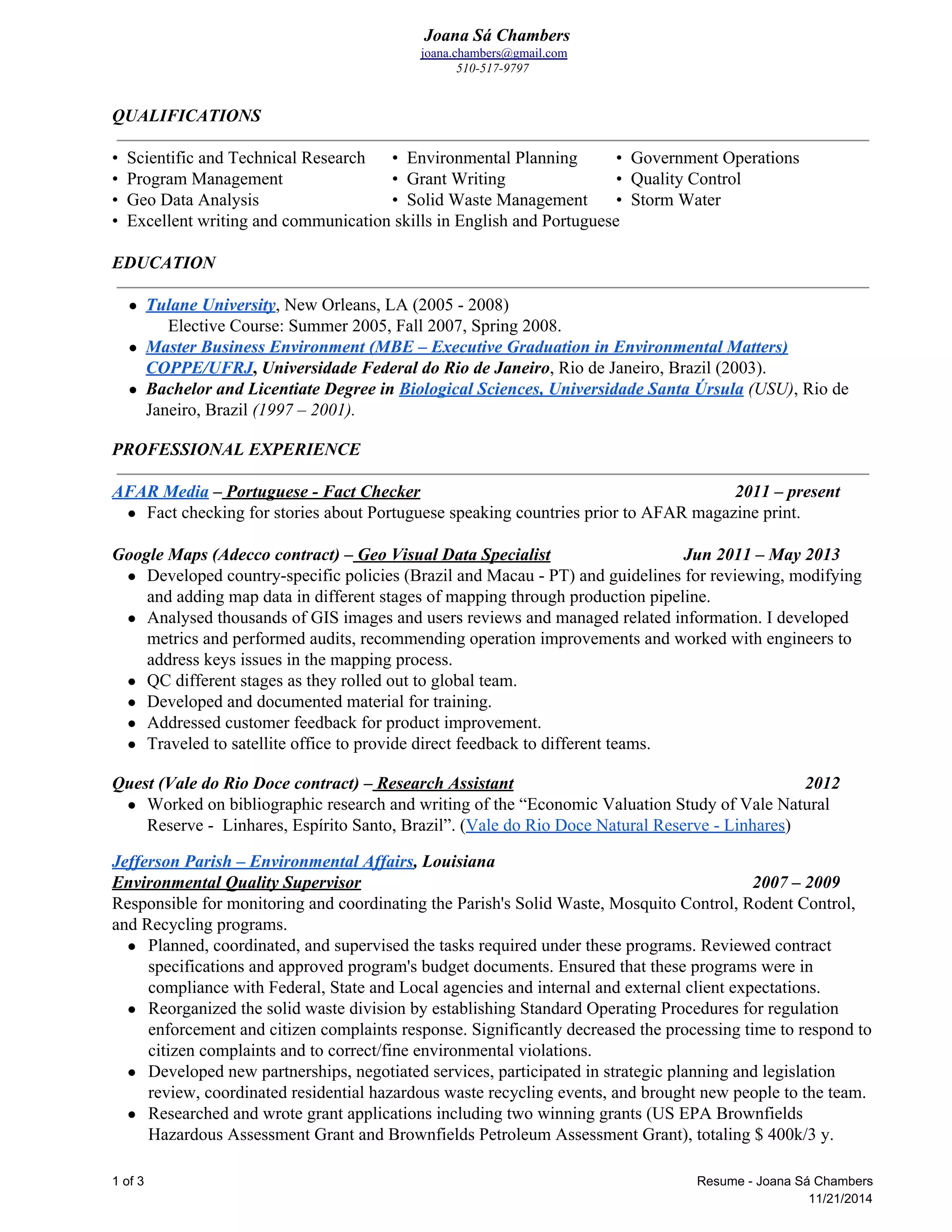 JoanaChambers_CV_112114 | PDF