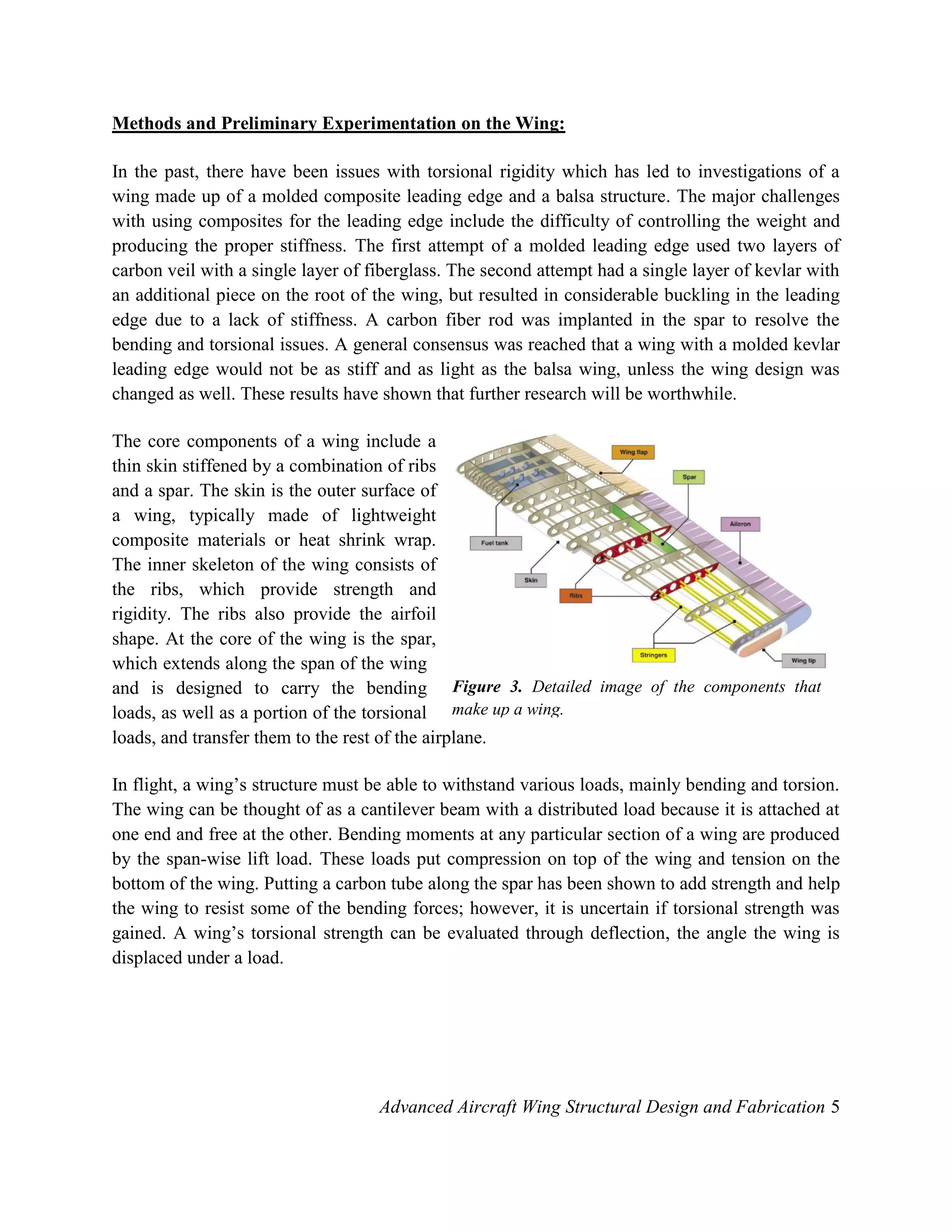 UROP Proposal Advanced Aircraft Wing Structural Design and Fabrication ...