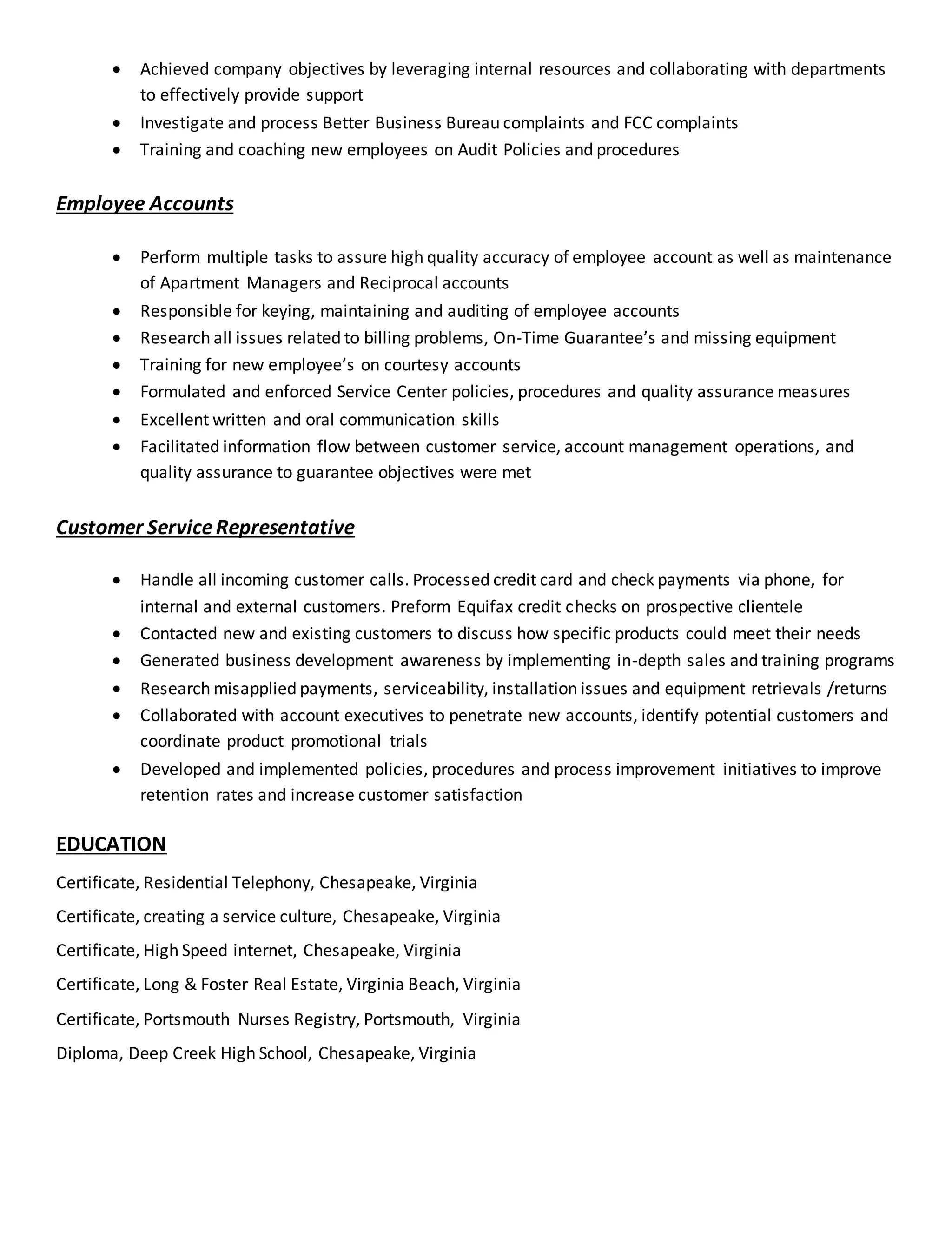 Carolyn Johnso 2016 resume.docx--fix | DOCX | Business Administration ...