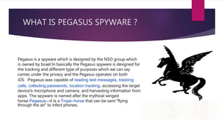 Pegasus scandal | PPT