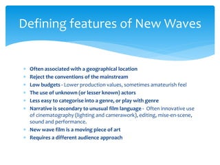 Defining new waves - introduction | PPTX