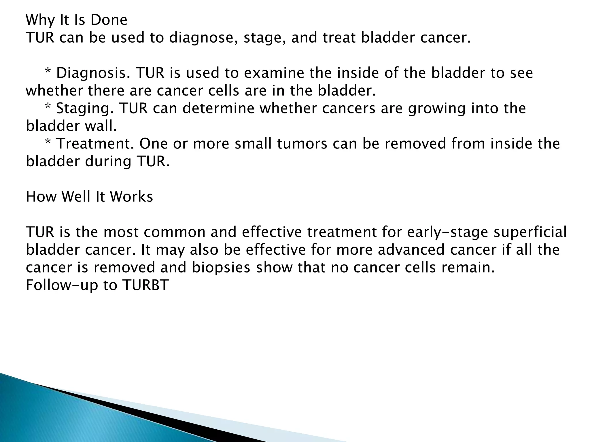 Bladder reconstruction For Bladder Cancer | We Care India | PPTX