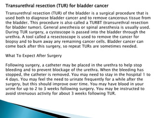 Bladder reconstruction For Bladder Cancer | We Care India | PPT